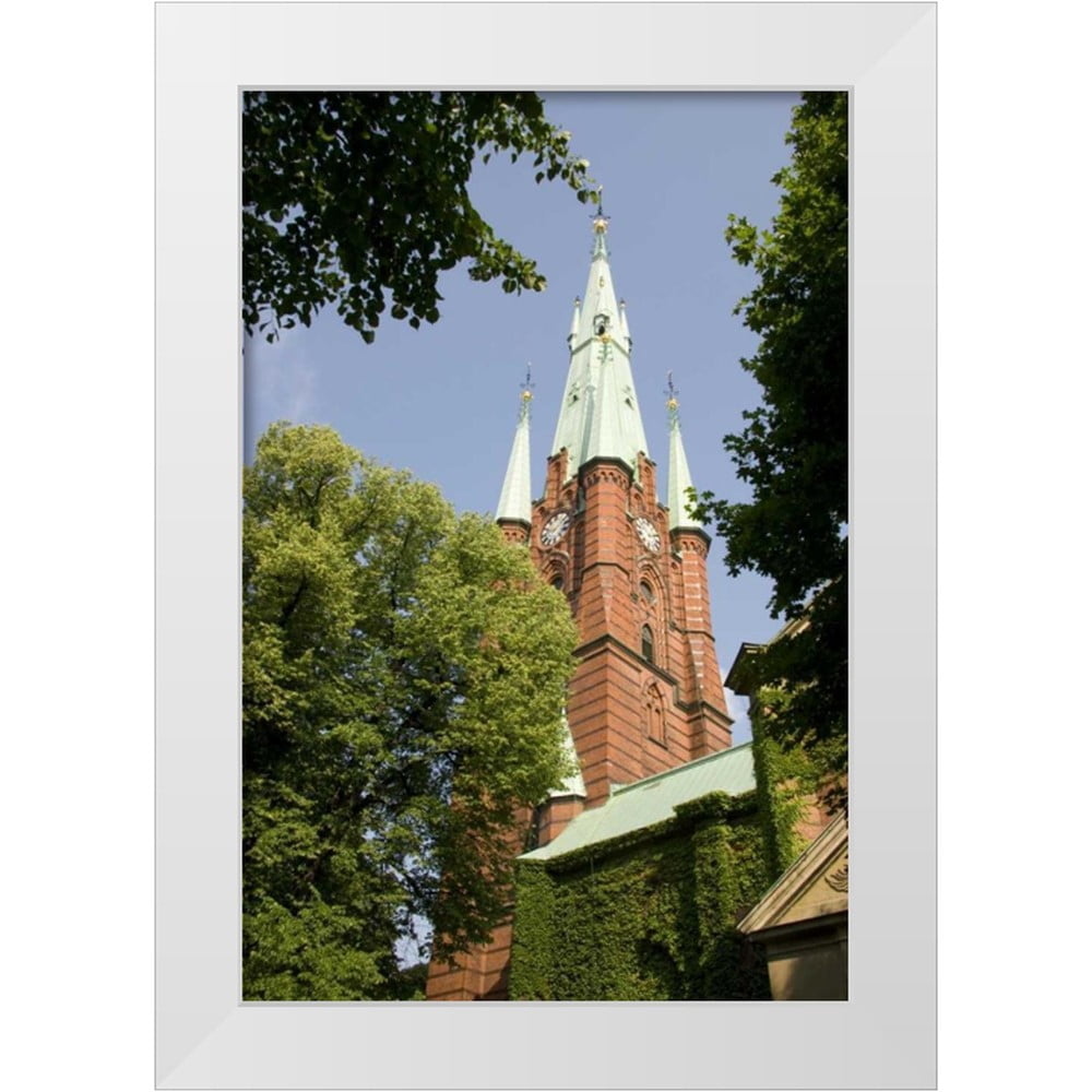 Ross, Nancy , Steve 17x24 White Modern Wood Framed Museum Art Print ...