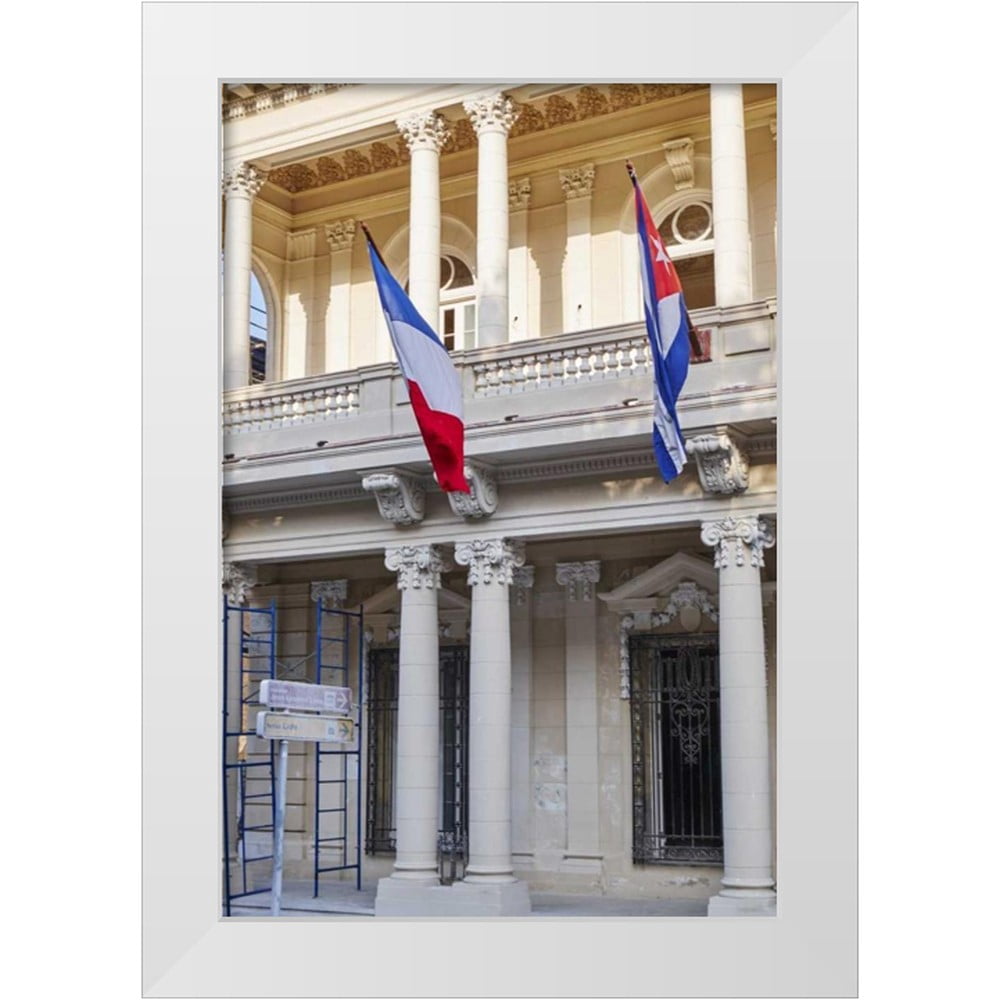 Ross, Nancy , Steve 23x32 White Modern Wood Framed Museum Art Print ...