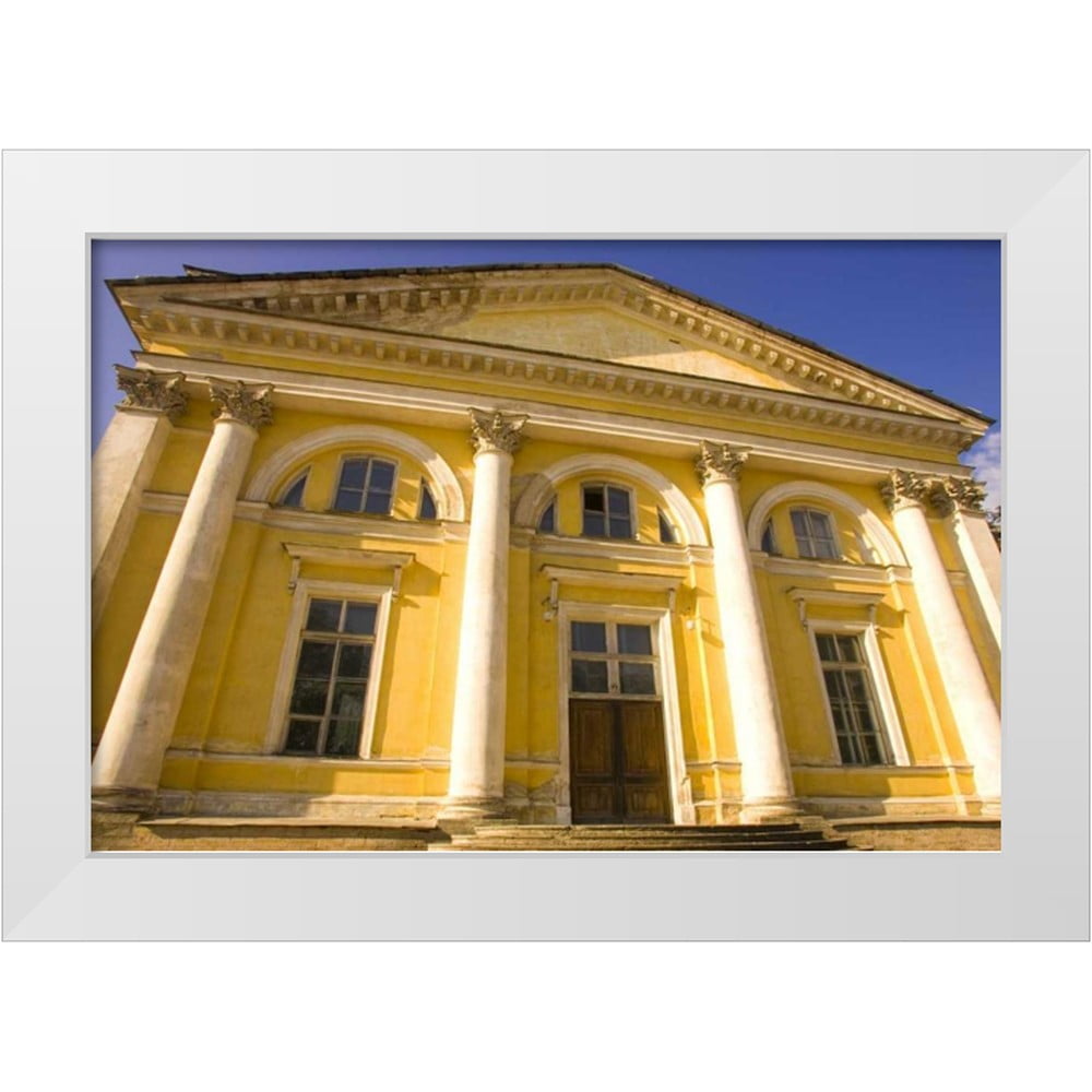 Ross, Nancy , Steve 24x17 White Modern Wood Framed Museum Art Print ...