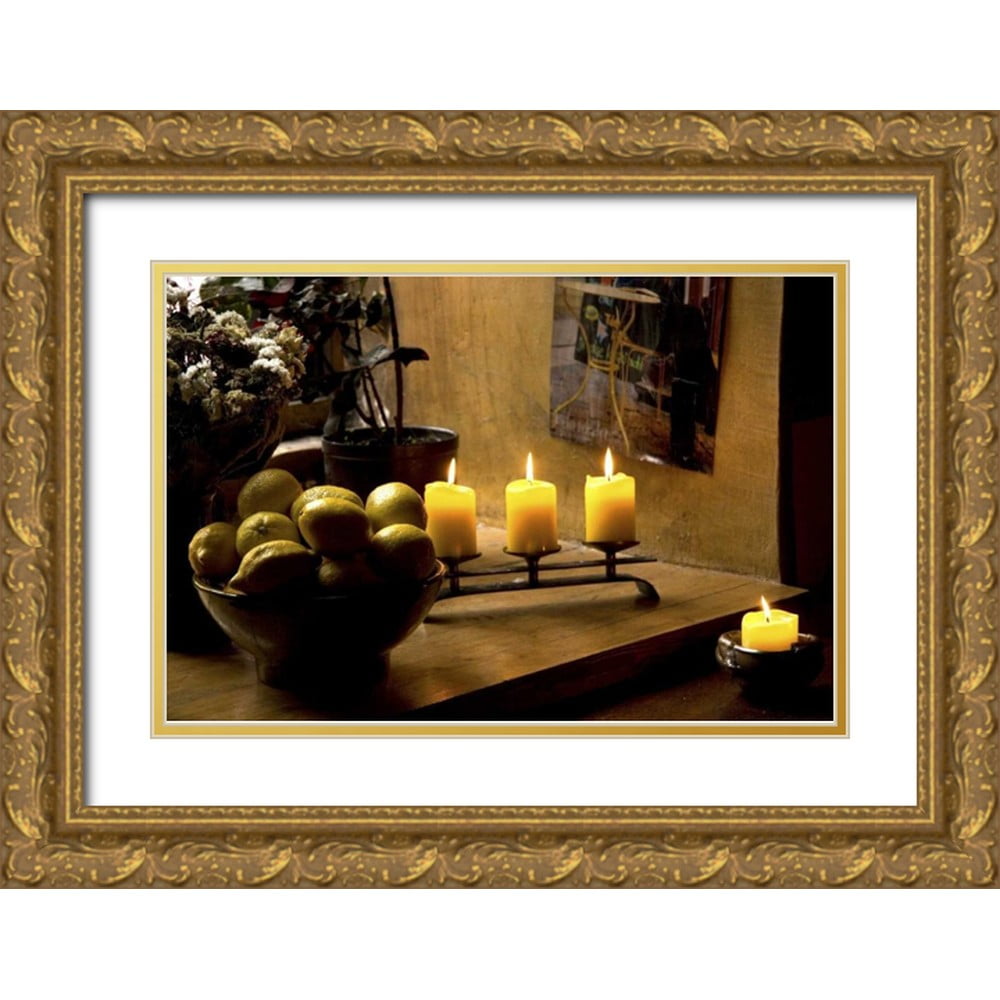 Ross, Nancy , Steve 32x23 Gold Ornate Wood Framed with Double Matting ...
