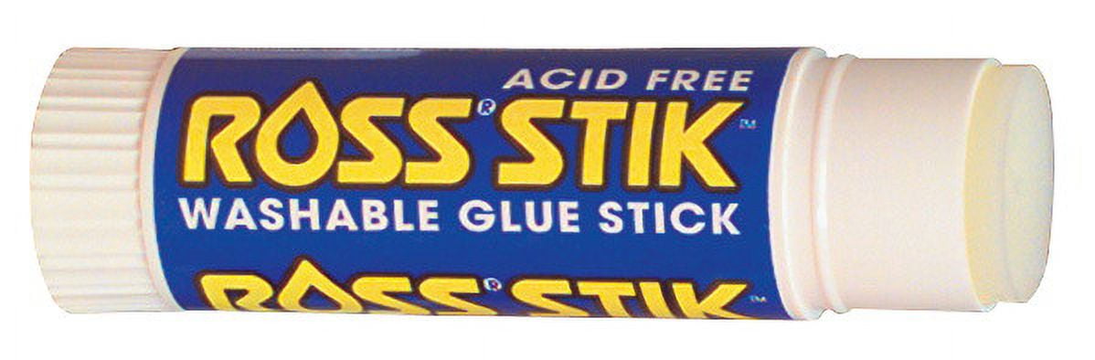 Ross Non-Toxic Glue Stick, 0.7 oz, White - Walmart.com