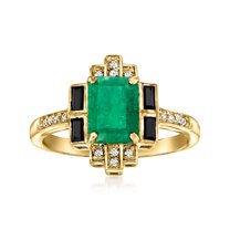 Ross-Simons Pink Opal Bumblebee Ring With .10 ct. t.w. Multicolored ...