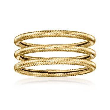 Ross-Simons Italian 14kt Yellow Gold Ring, Women's, Adult - Walmart.com