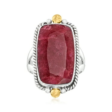 Ross-Simons 2.50 ct. t.w. Emerald Ring in Sterling Silver, Women's ...