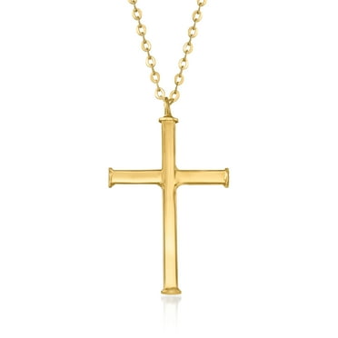 Ross-Simons Italian 24kt Yellow Gold Fleur-De-Lis 5-Gram Ingot Pendant ...