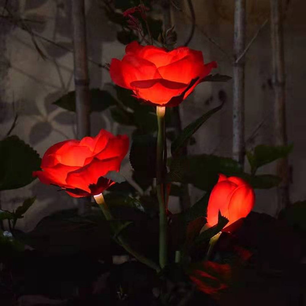 Ross Solar Light Outdoor Garden LED Yard Patio Grave Artificial ...