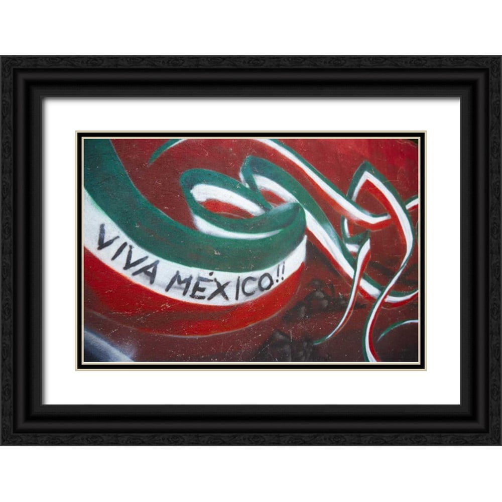 Ross, Steve 14x11 Black Ornate Wood Framed with Double Matting Museum ...