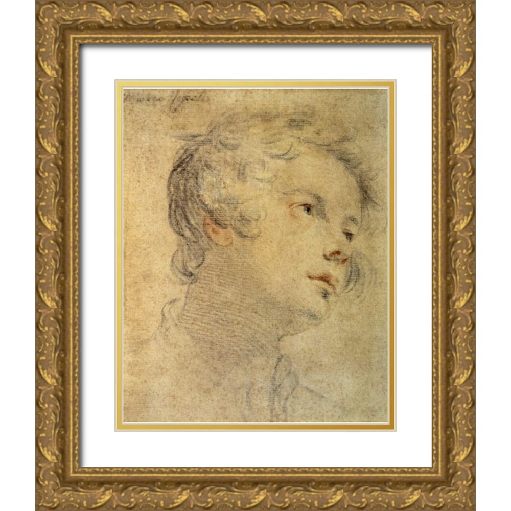 Rosselli, Matteo 15x18 Gold Ornate Wood Framed with Double Matting ...