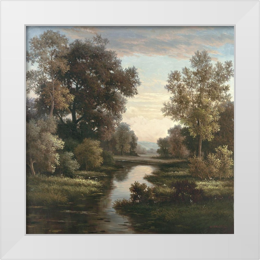 Rosselli, Matteo 26x26 White Modern Wood Framed Museum Art Print Titled ...