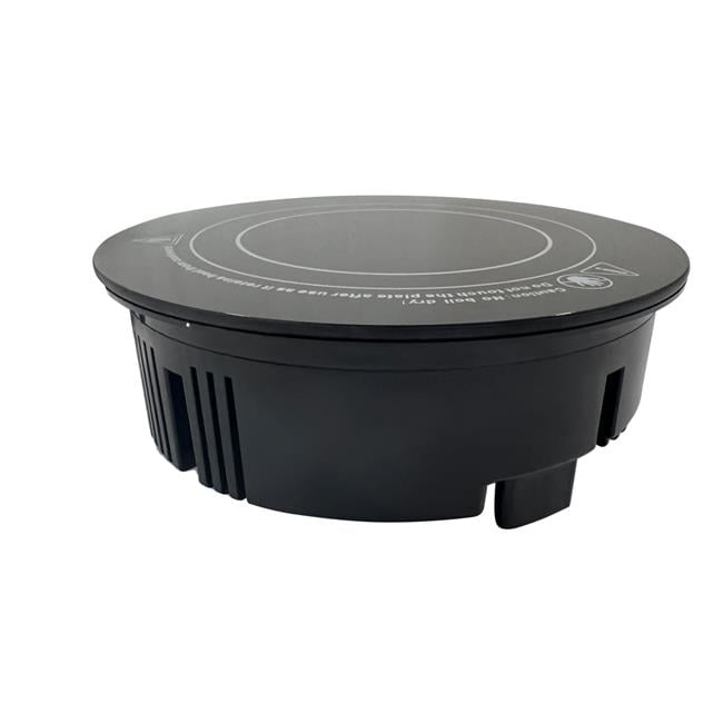 Rosseto SMM061 7.75 in. 120V 60Hz 600W Round Induction Heater with ...