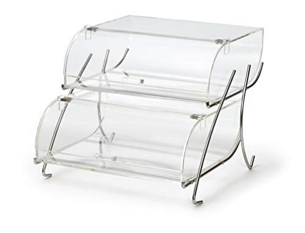Rosseto BAK200M 2-Shelf Bakery Display Case, Clear - Walmart.com