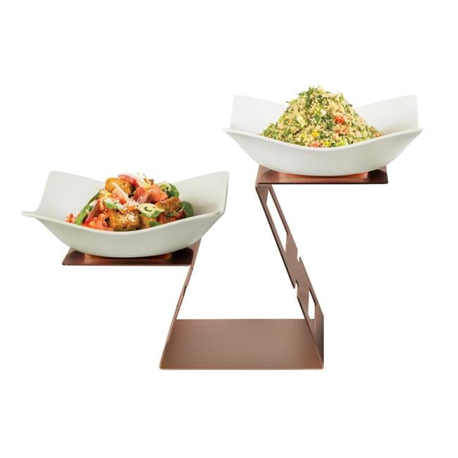 Rosseto SM397 Swan Bronze Multi-Level Riser with Two Large Square ...