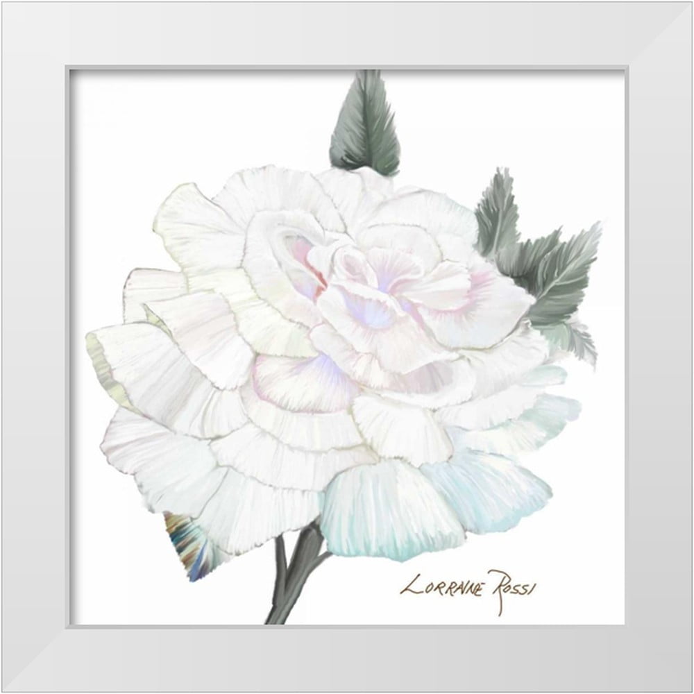 Rossi, Lorraine 26x26 White Modern Wood Framed Museum Art Print Titled ...