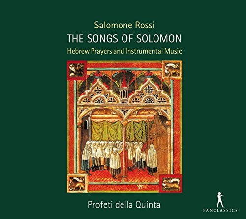 Rossi / Quinta - Salomone Rossi: The Songs of Solomon - Hebrew Prayers ...