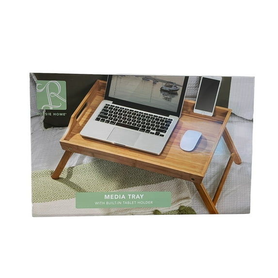 Rossie Home Wood Media Tray, Natural - Walmart.com