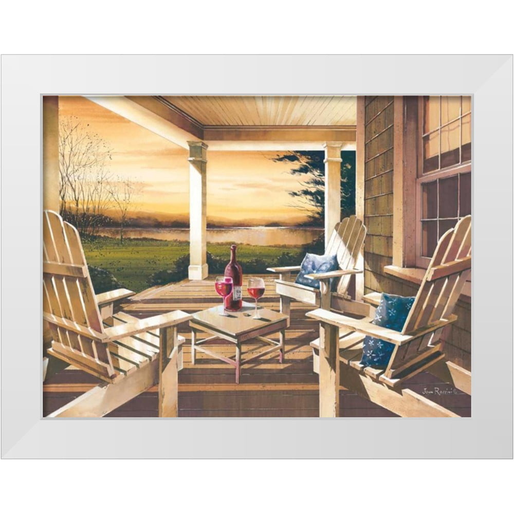 Rossini, John 14x12 White Modern Wood Framed Museum Art Print Titled ...