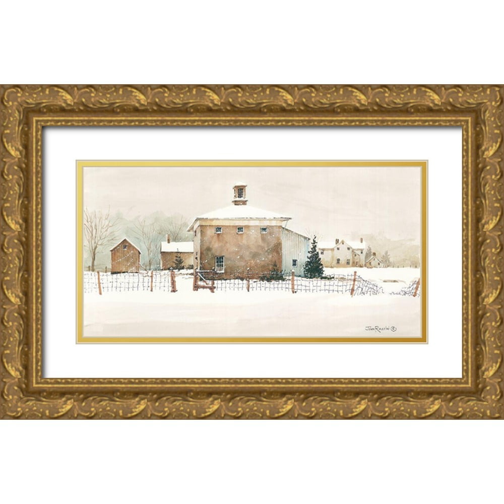 Rossini, John 18x11 Gold Ornate Wood Framed with Double Matting Museum ...