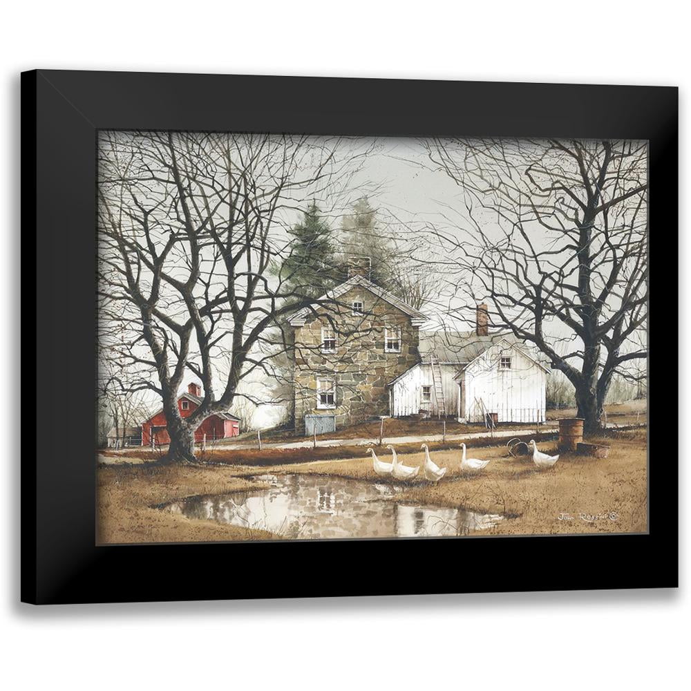 Rossini, John 18x14 Black Modern Framed Museum Art Print Titled - Cold ...