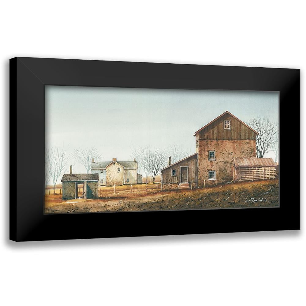 Rossini, John 24x14 Black Modern Framed Museum Art Print Titled - Farm ...