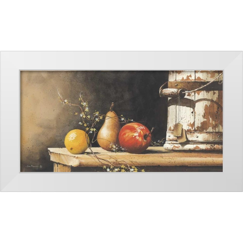 Rossini, John 24x14 White Modern Wood Framed Museum Art Print Titled ...