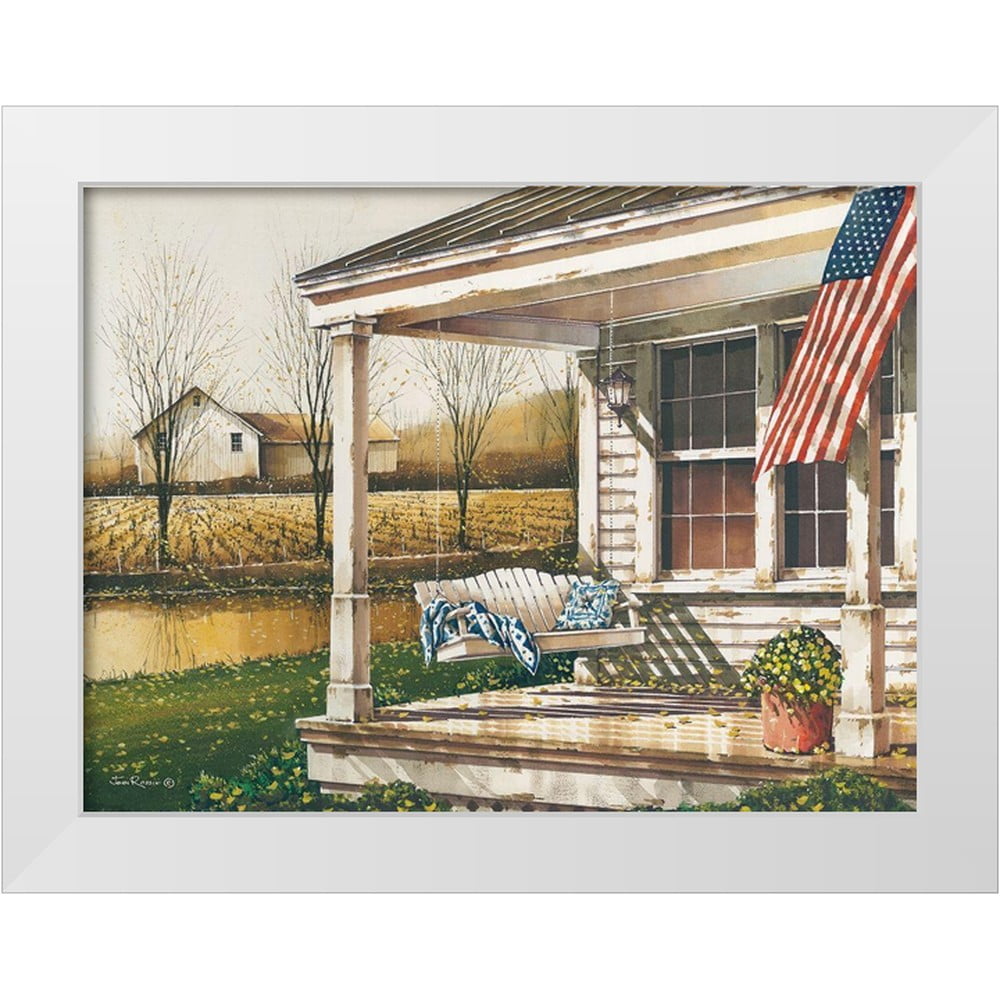 Rossini, John 24x19 White Modern Wood Framed Museum Art Print Titled ...