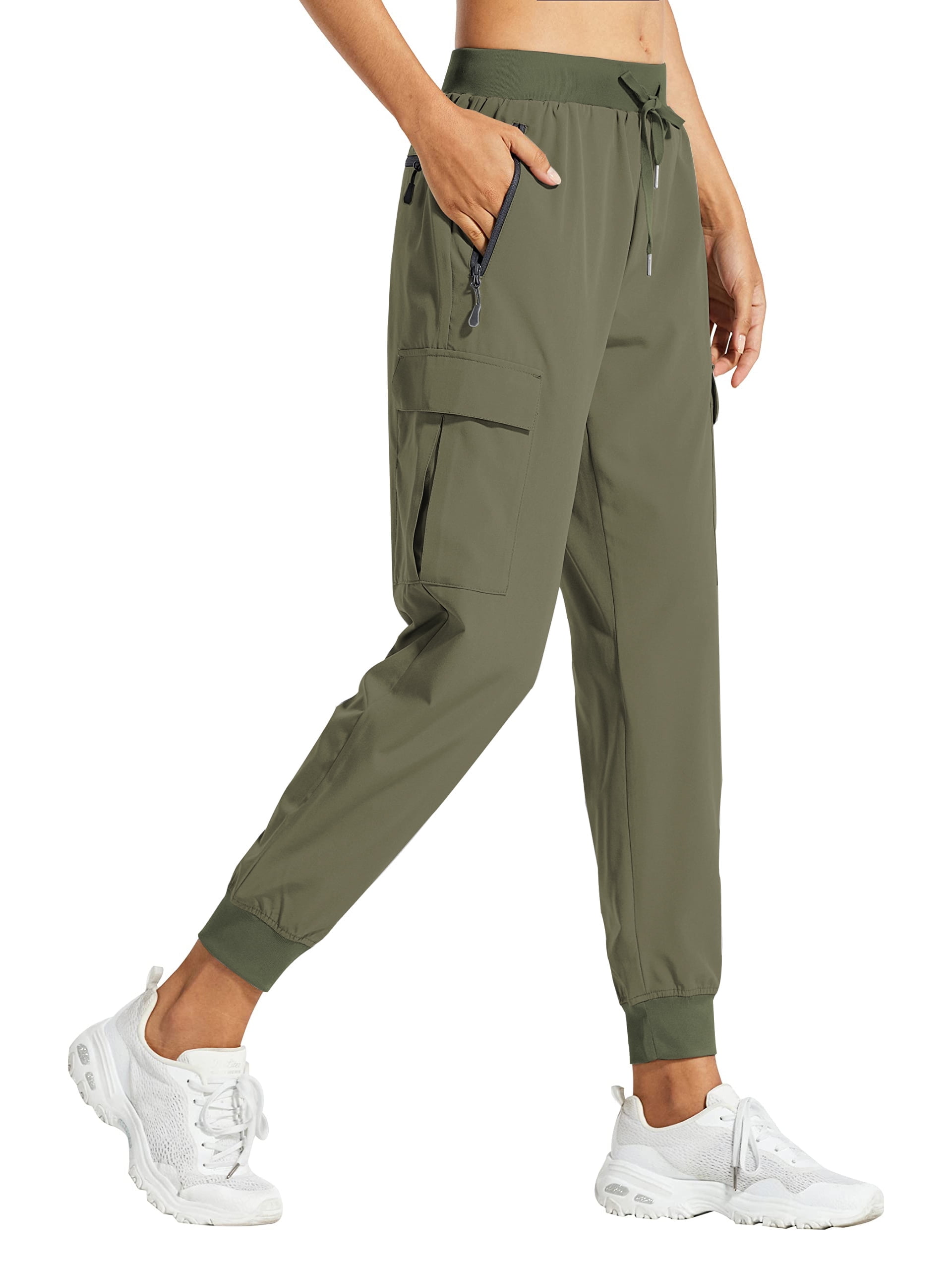 Rosvigor Women Cargo Hiking Pants Lightweight Joggers Women Workout ...