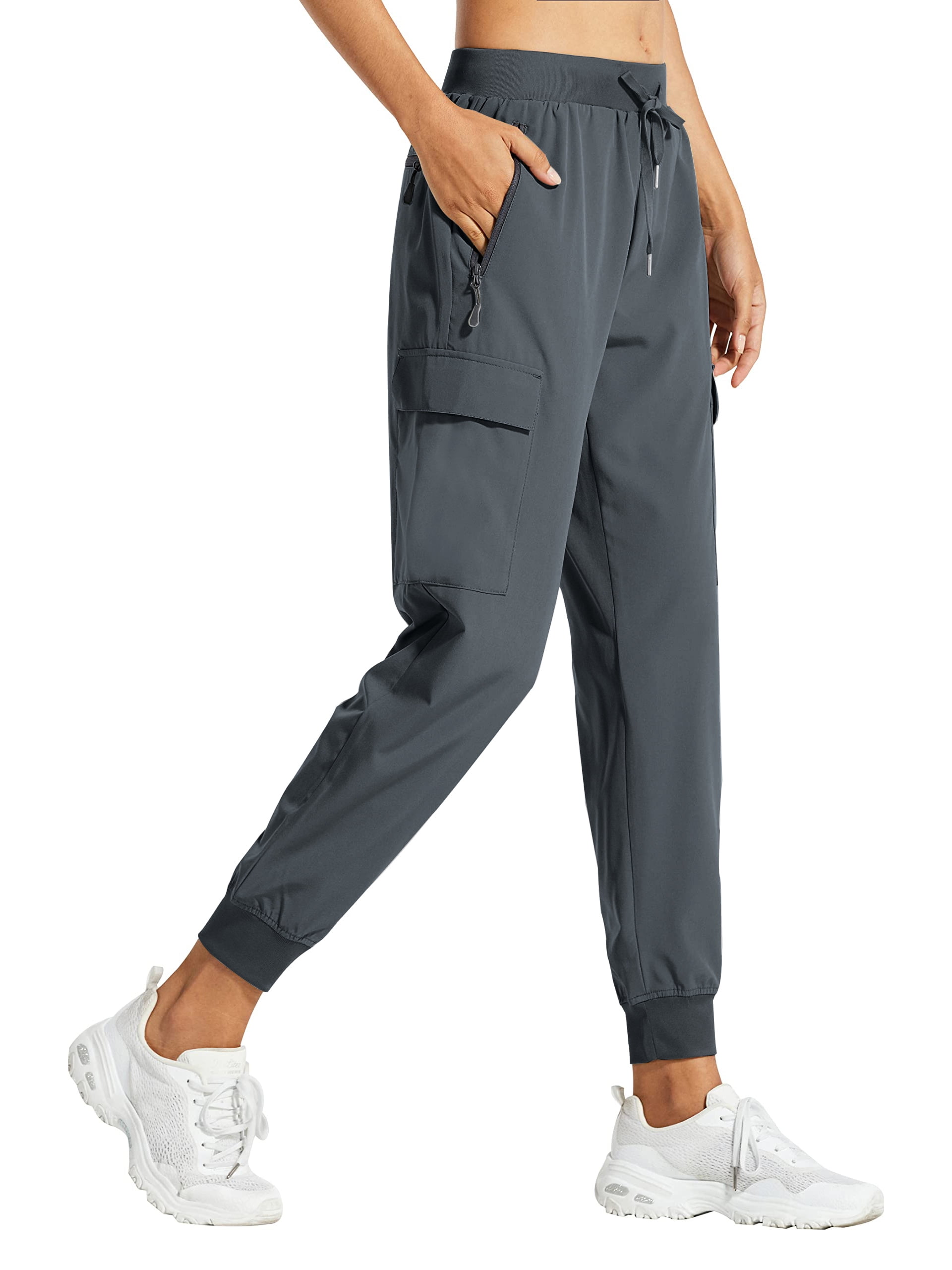 Rosvigor Women Cargo Hiking Pants Lightweight Joggers Women Workout ...