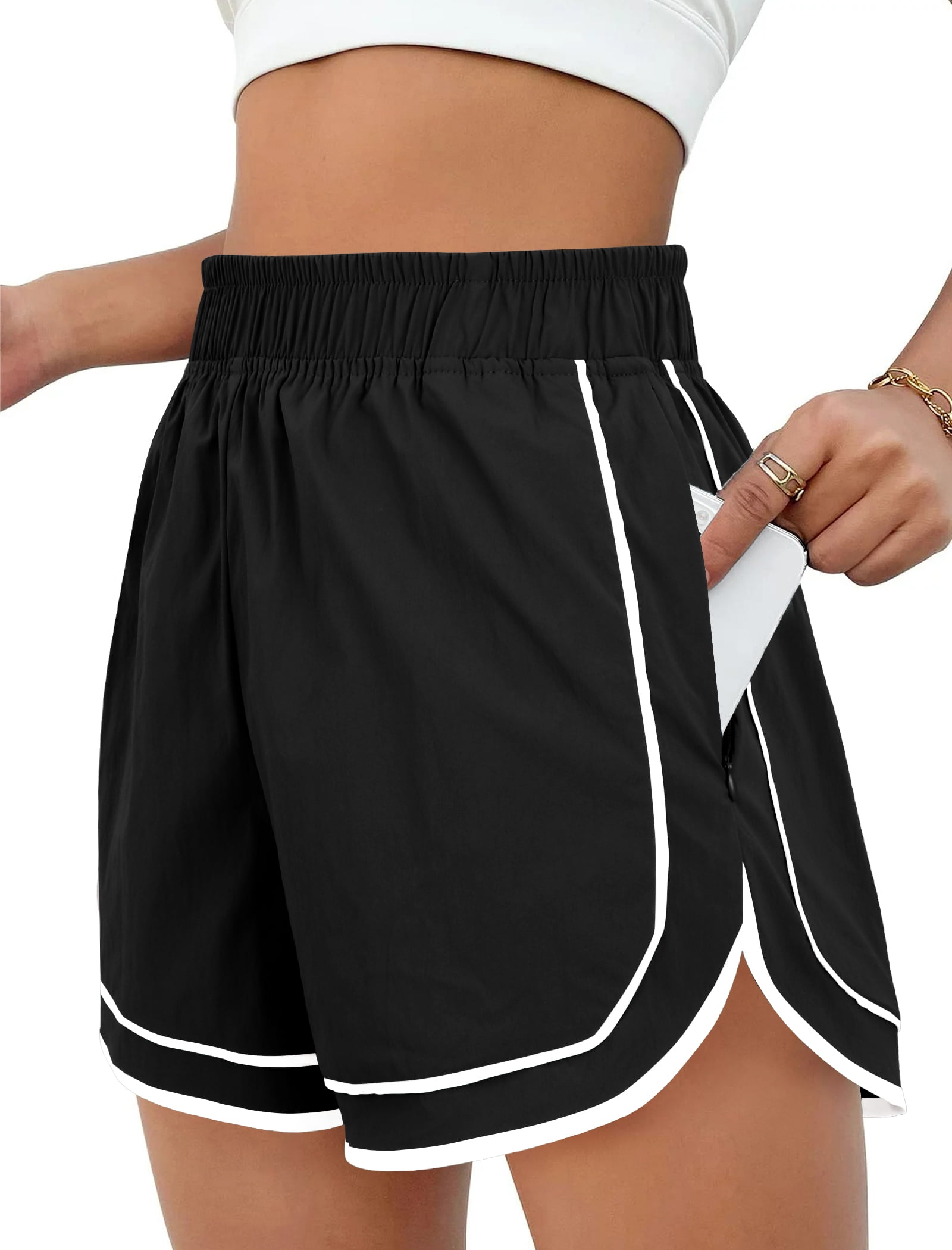 Rosvigor Womens Athletic Shorts Lightweight Shorts for Women Quick Dry ...