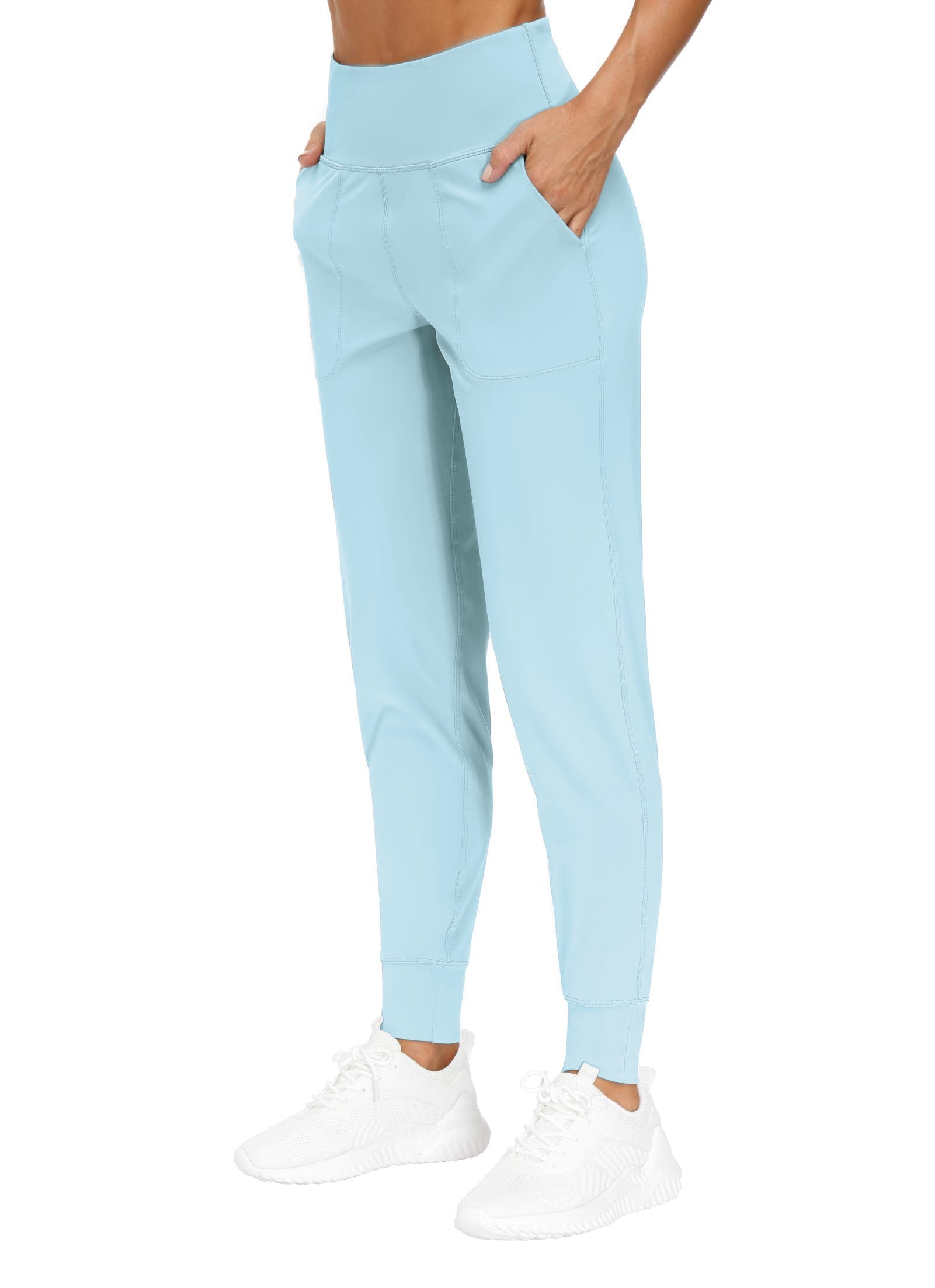 Rosvigor Yoga Women Joggers Athletic Pants for Women Elastic High ...