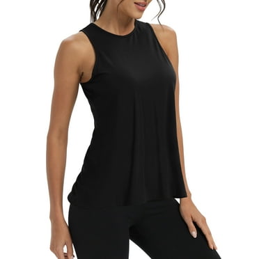 Daiia Sunflowers Printed Womens Workout Tops for Women Quick-dry Tank ...