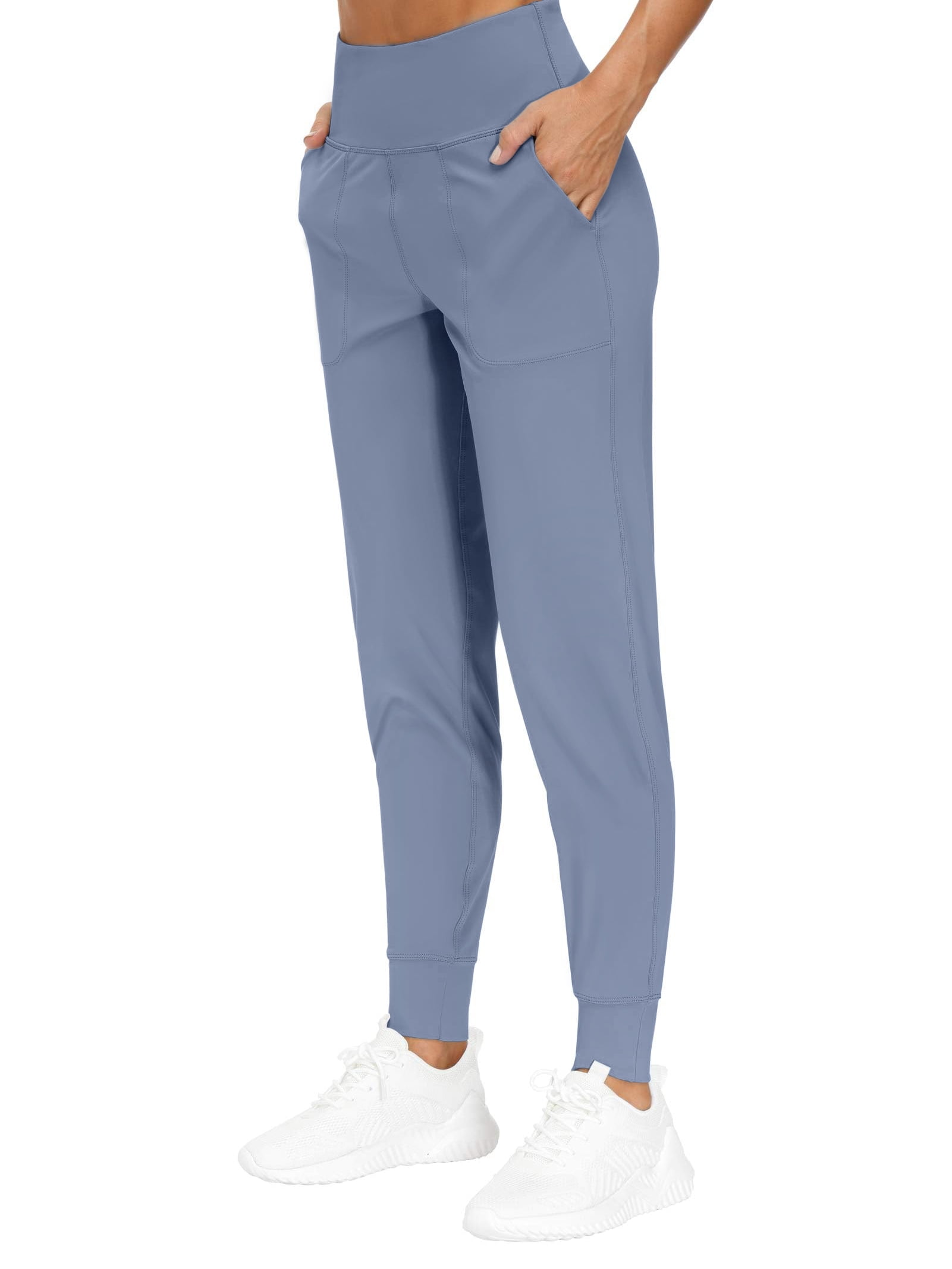 Rosvigor Yoga Women Joggers Athletic Pants for Women Elastic High ...