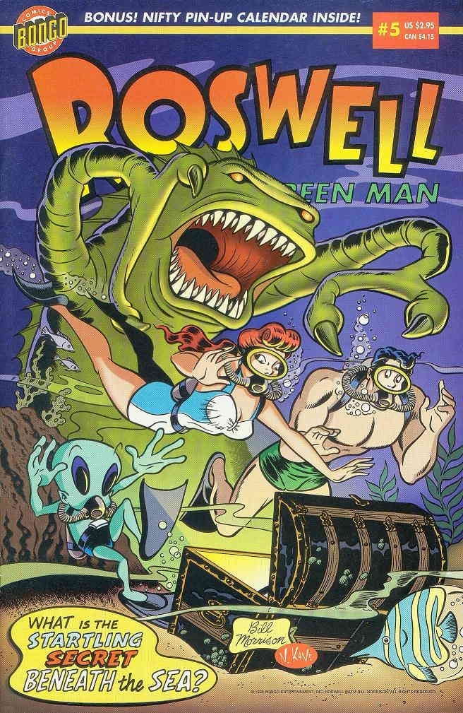 Roswell: Little Green Man #5 VF ; Bongo Comic Book - Walmart.com