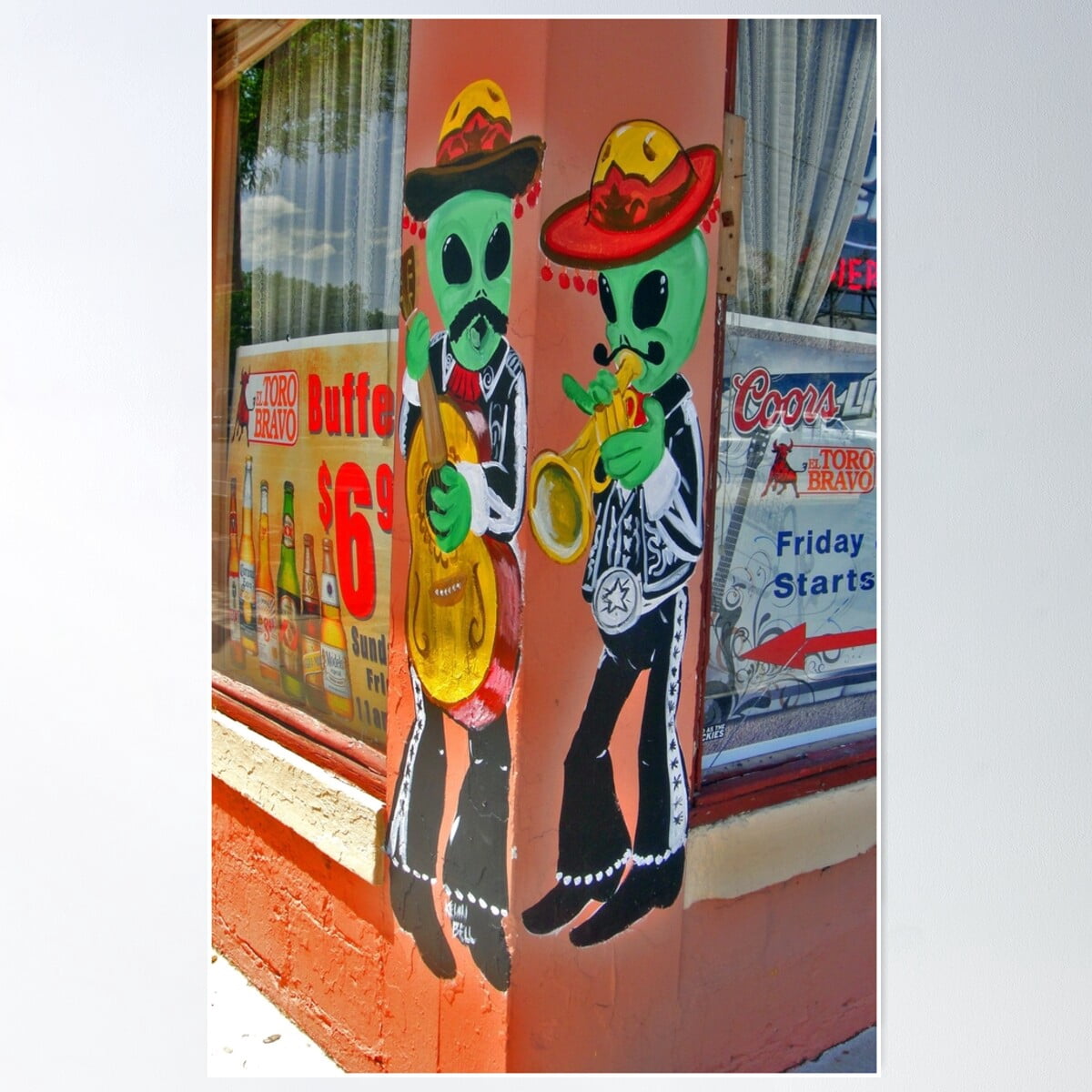 Roswell, New Mexico Poster Wall Art, Modern Wall Decor For Living Room ...
