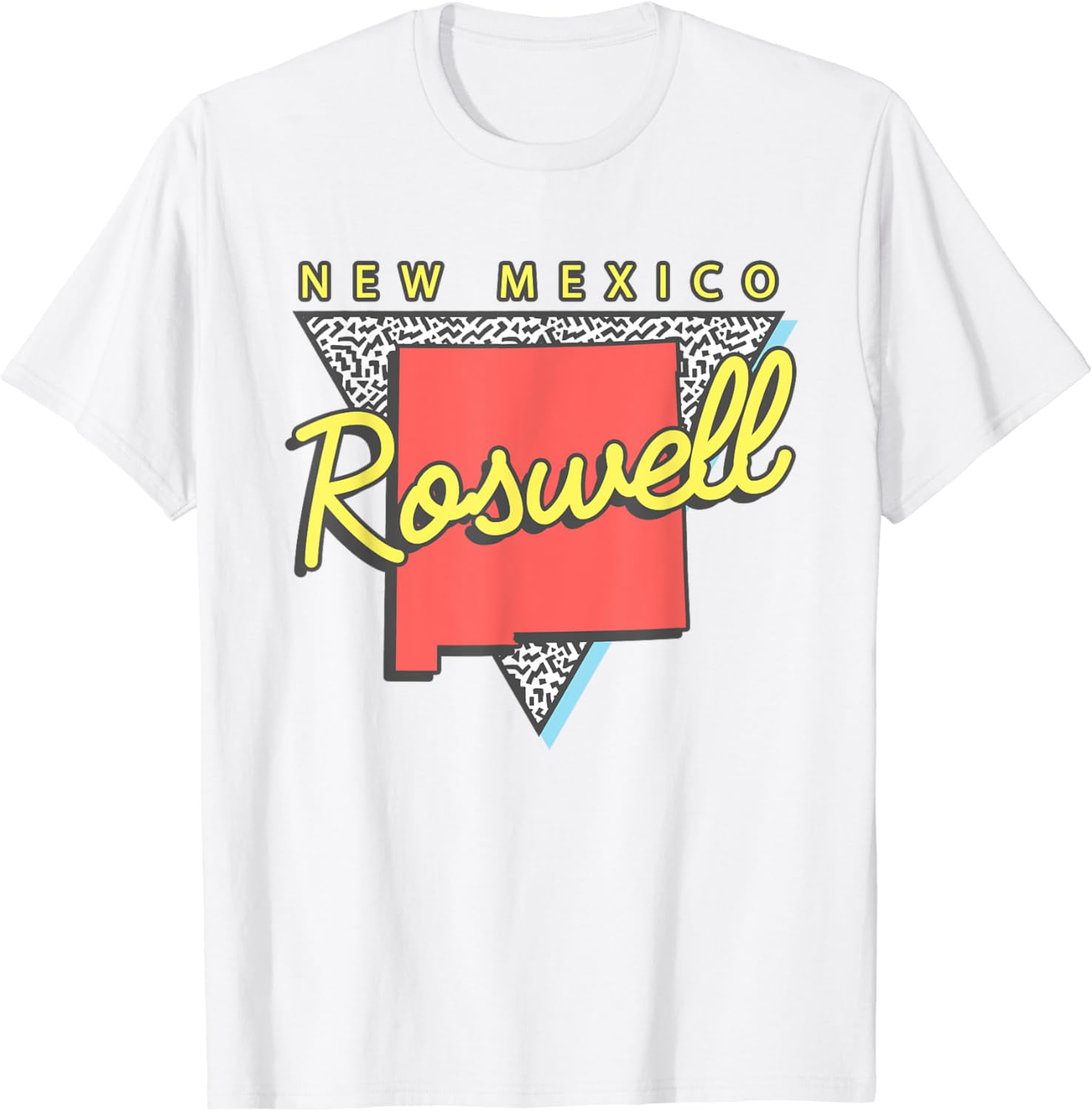 Roswell New Mexico Retro Triangle NM City T-Shirt - Walmart.com
