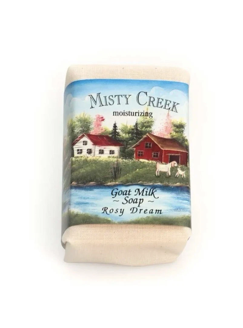 Rosy Dream Goat Milk Soap 3oz Bar Handmade Amish Farmstead & Cold ...