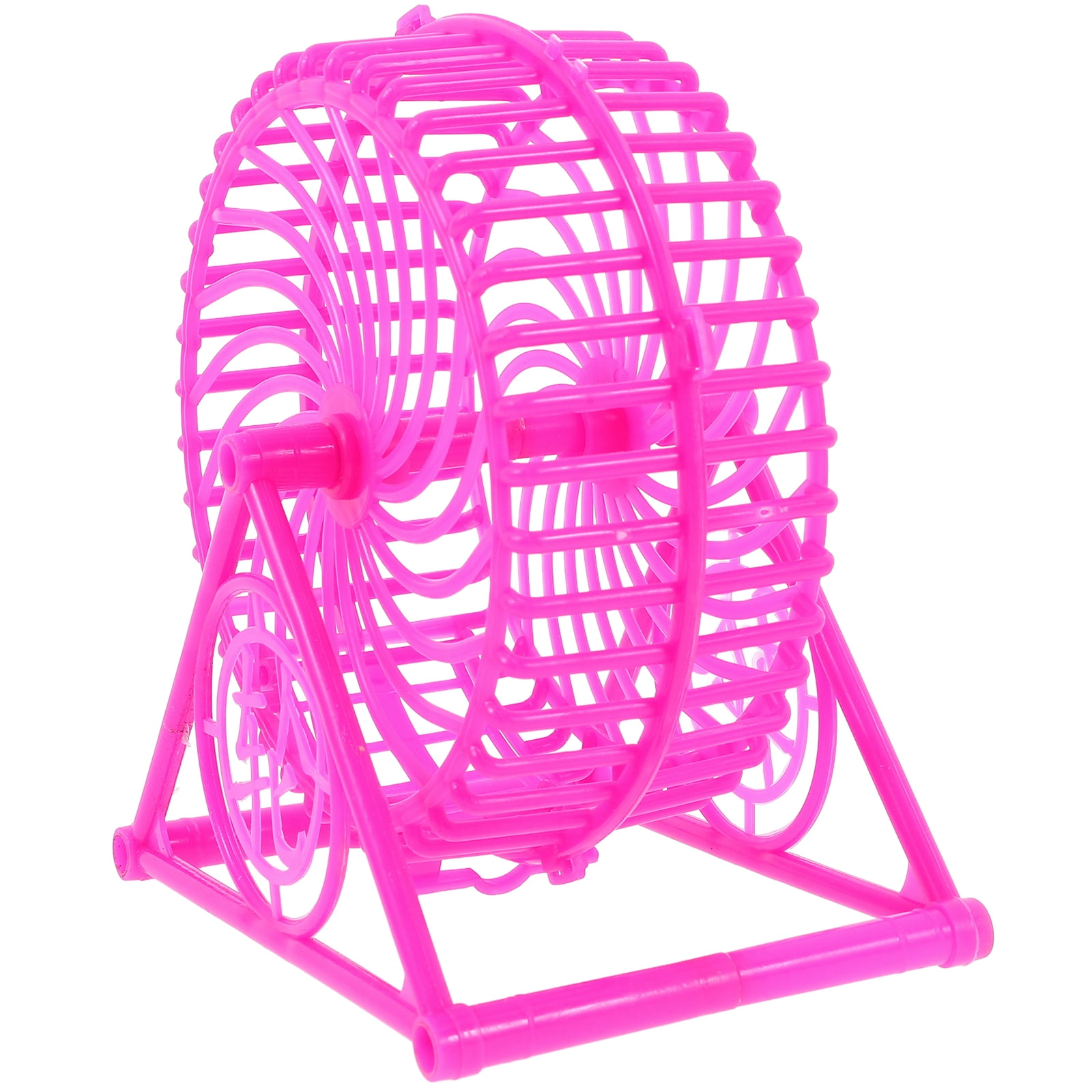 Rosy Silent Hamster Wheel With Rack Plastic Running Wheel With Stand ...