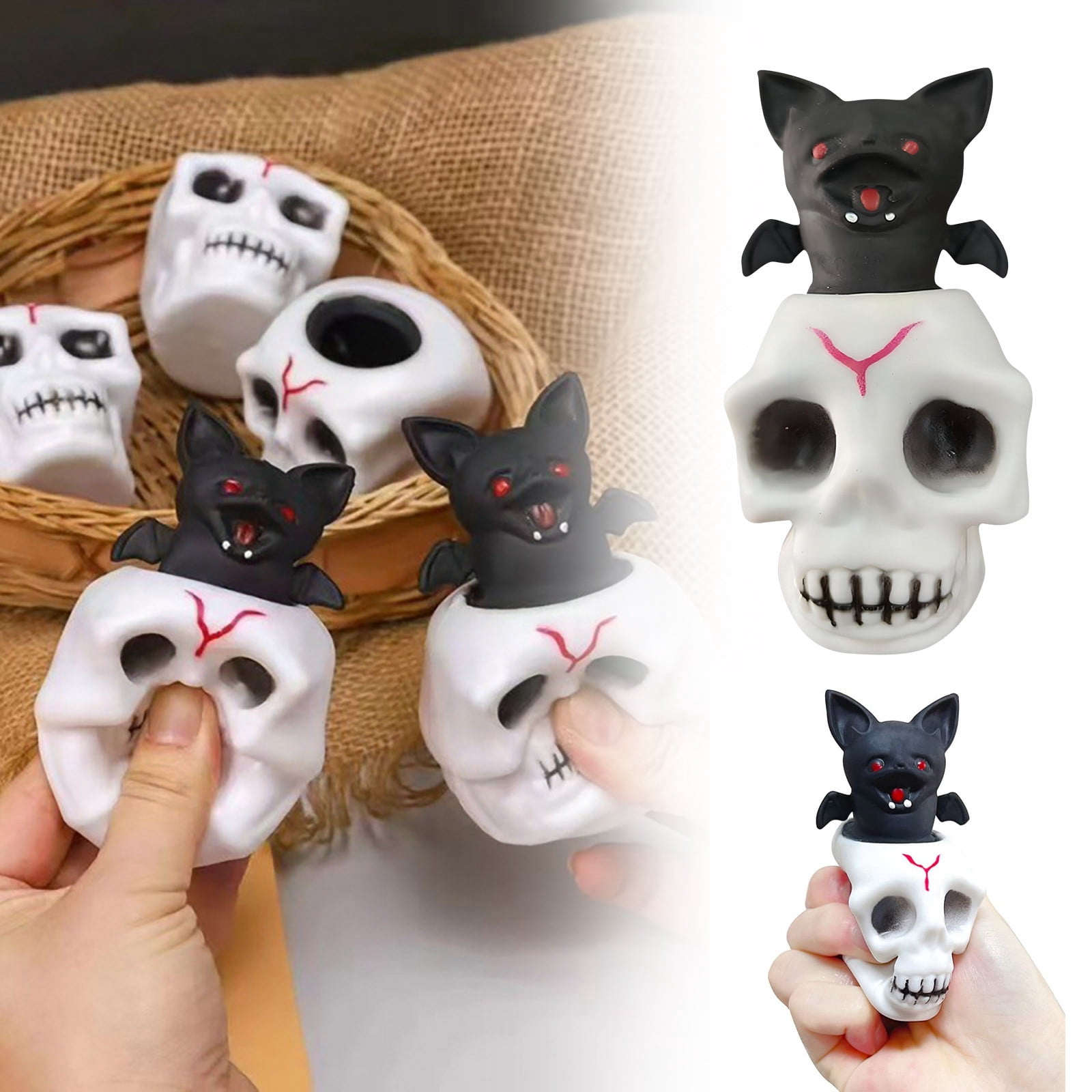 Rot 6 Cm Games Sausage Bat Cup For Stress Pinky Trick Trick Head Stress ...