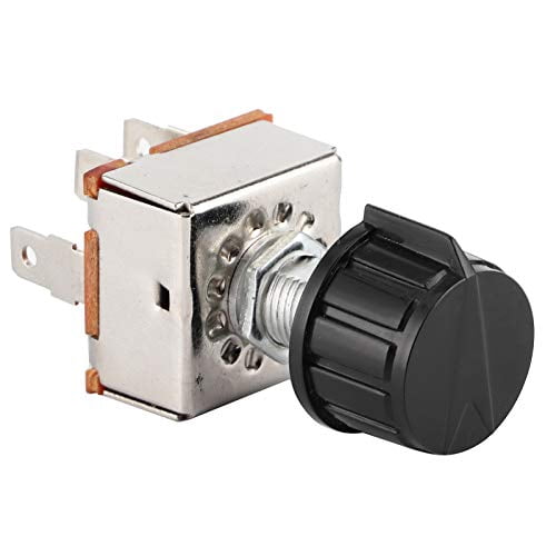 Rotary AC AIR Conditioning 3 Speed Blower Switch, Car Fan Switch Fan ...
