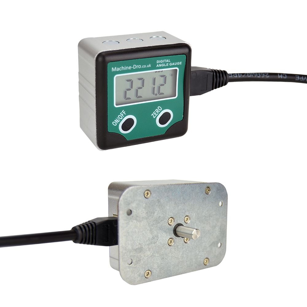 Rotary Angle Encoder and Remote Display, with a 6mm Diameter Shaft ...