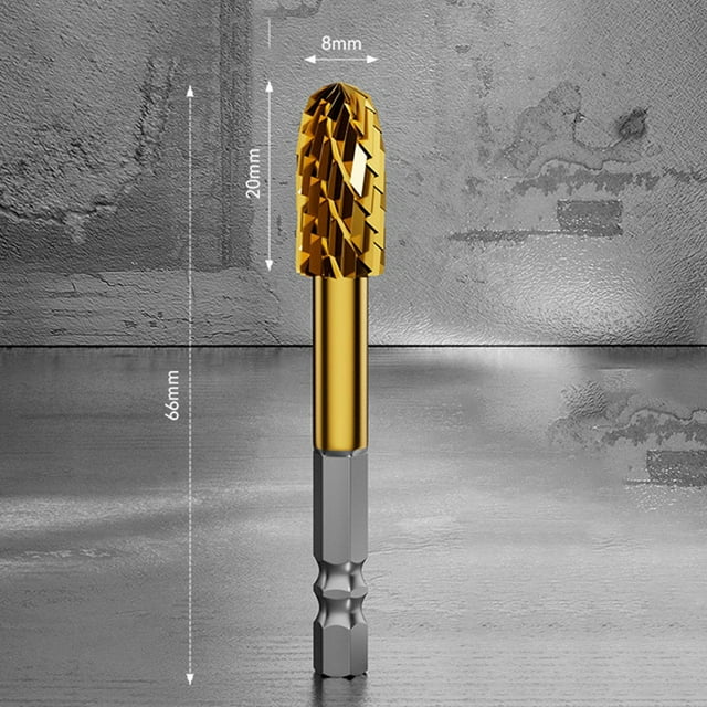 Rotary Burr Cutter Rotary File Hex Shank for Engraving Milling Cutter ...
