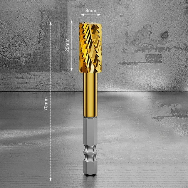Rotary Burr Cutter Rotary File Hex Shank for Engraving Milling Cutter ...