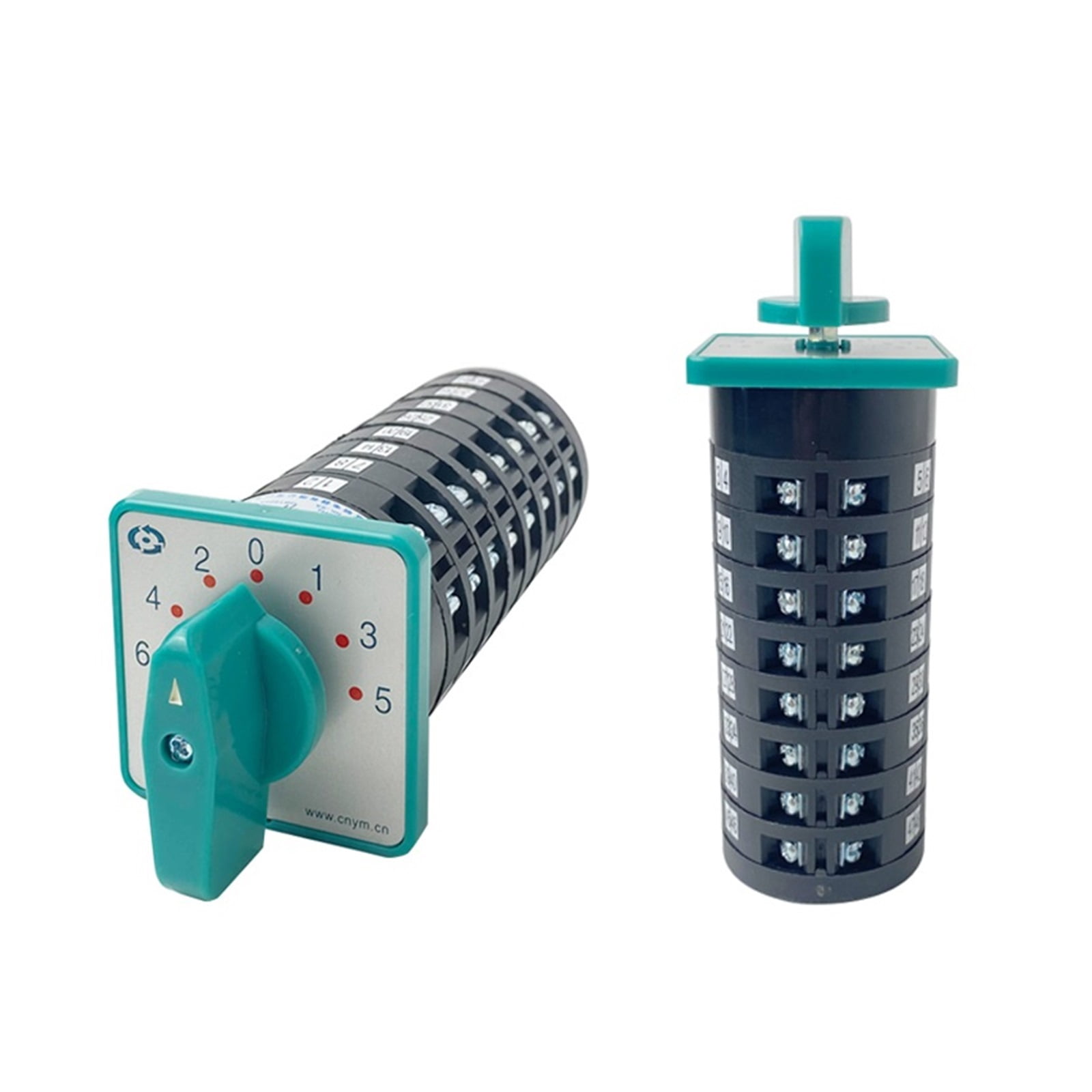 Rotary Cam Switch 6 Positions LW6-8/F432 Changeover Universal Selector 380V 5A 8 Pole 48 ...