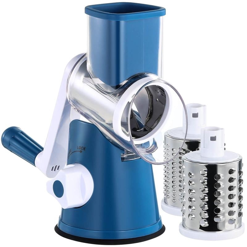 Rotary Cheese Grater, Dishwasher Safe Vegetable Cheese Slicer with ...