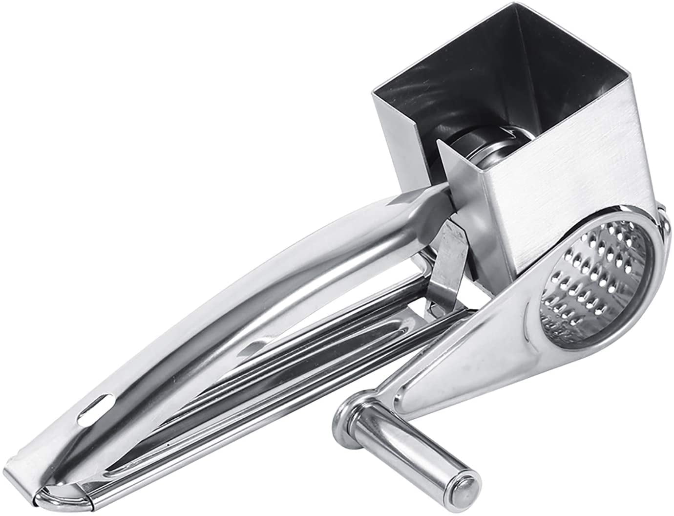 Rotary Cheese Grater Hand Crank Cheese Cutter Slicer Stainless Steel ...
