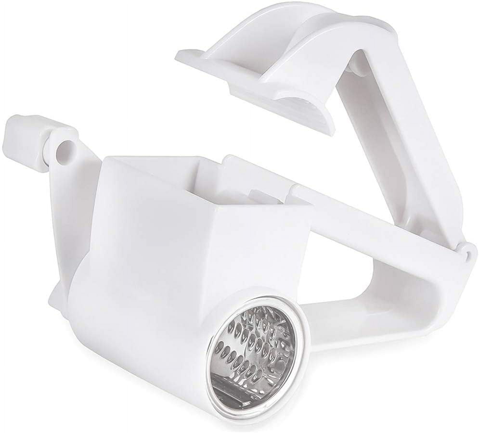 Rotary Cheese Grater, Handheld Vegetables Cheese Shredder with Rubber ...