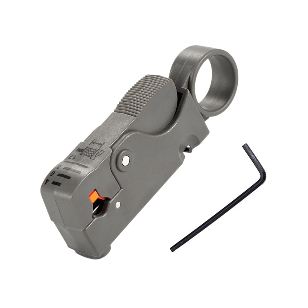 Rotary Coaxial Cable Stripper Cutter Tool Automatic Stripping Pliers ...