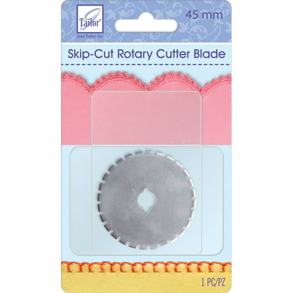 Rotary Cutter Blade Refill-45mm Skip Cut 1/Pkg - Walmart.com