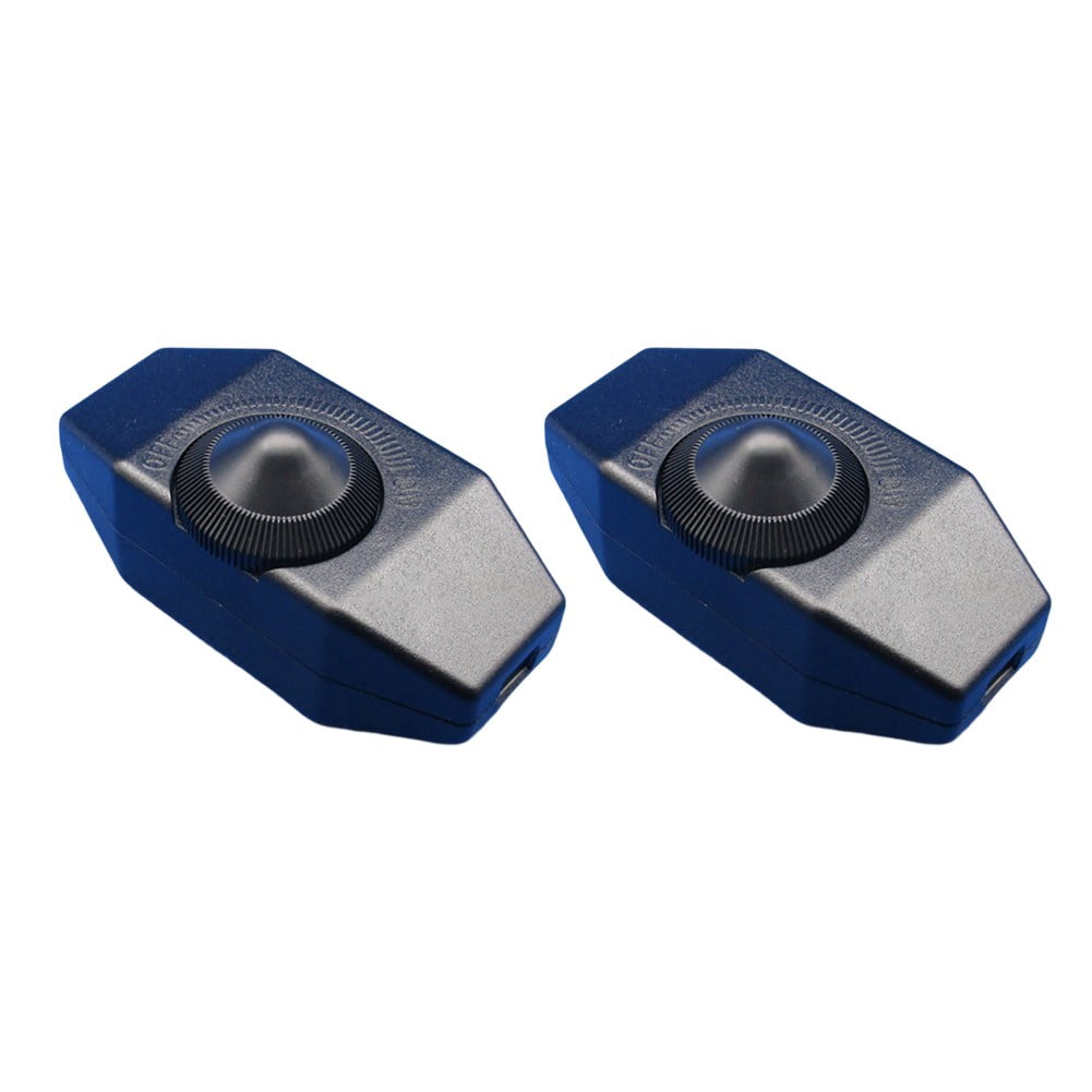 Rotary Dimmer Switch Regulator for LED Lamps, Incandescent Bulbs ...