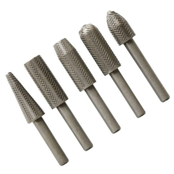 Rotary File Tool Grinder Carving Bit Skeleton Decor Wood Tools Drill ...