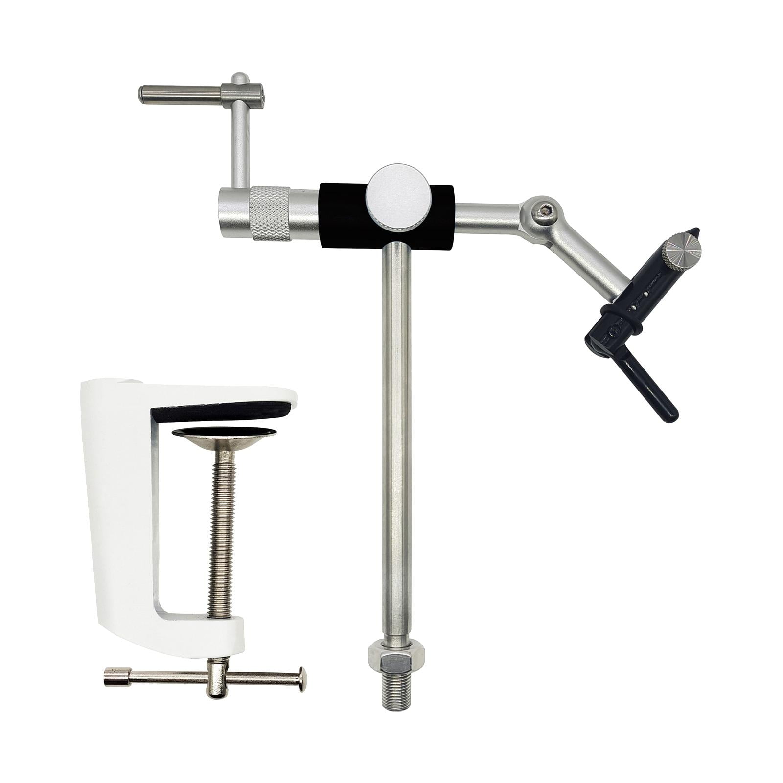 Rotary Fly Tying Vise Fly Tying Clamp Fly Tying Bobbins Tools with ...